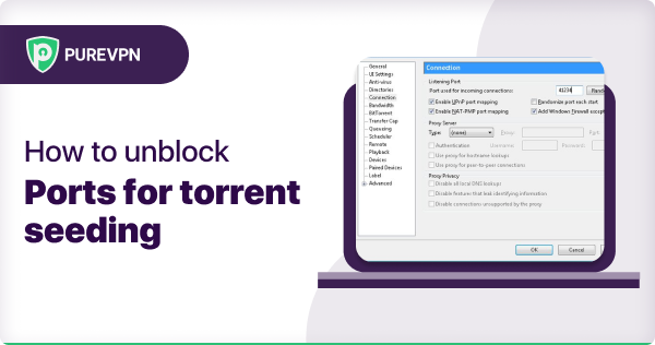 How to open ports for torrent seeding | Port forward Torrent Seeding