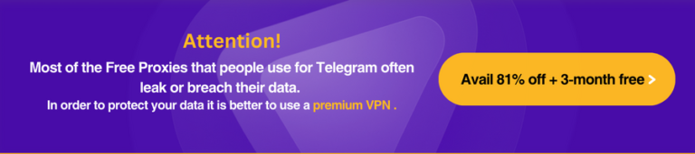 How to enable proxy settings in Telegram - PureVPN Blog