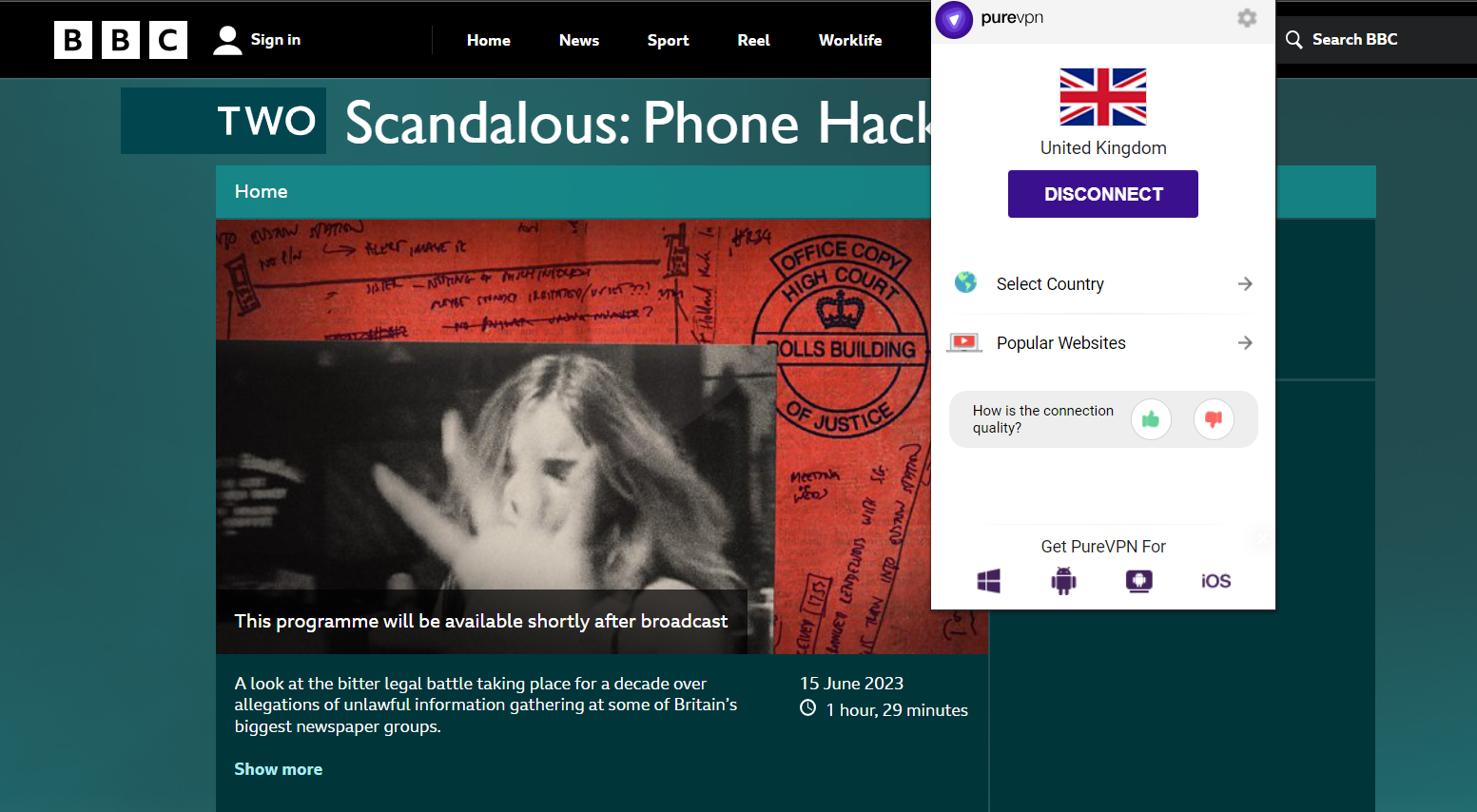 How to watch Scandalous: Phone Hacking on Trial in Europe
