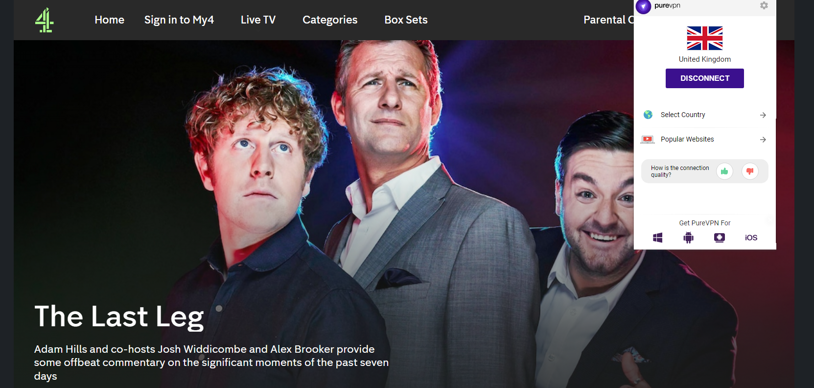 How to watch The Last Leg Season 28 in Australia - PureVPN Blog